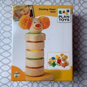 Plan Toys | Other | Plan Toys Stacking Clown 5356 New In Box | Poshmark